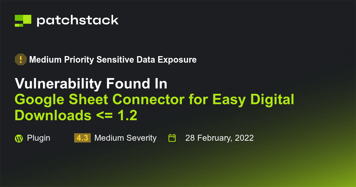 WordPress Google Sheet Connector for Easy Digital Downloads plugin